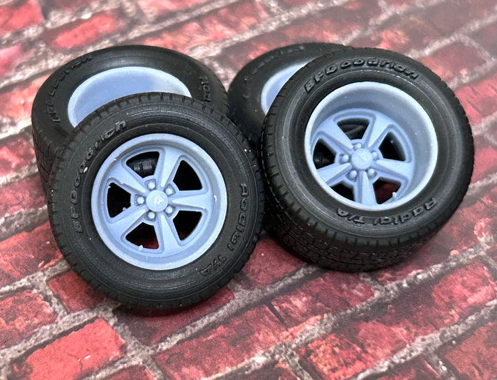 15-Inch 1967 Pontiac Rallye 2 wheels w/ wide rear tires – Jay's Resin ...