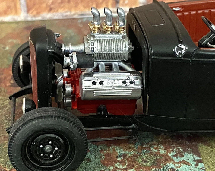 Supercharged Ford Flathead Engine W/ Ardun Heads – Jay's Resin Wheels