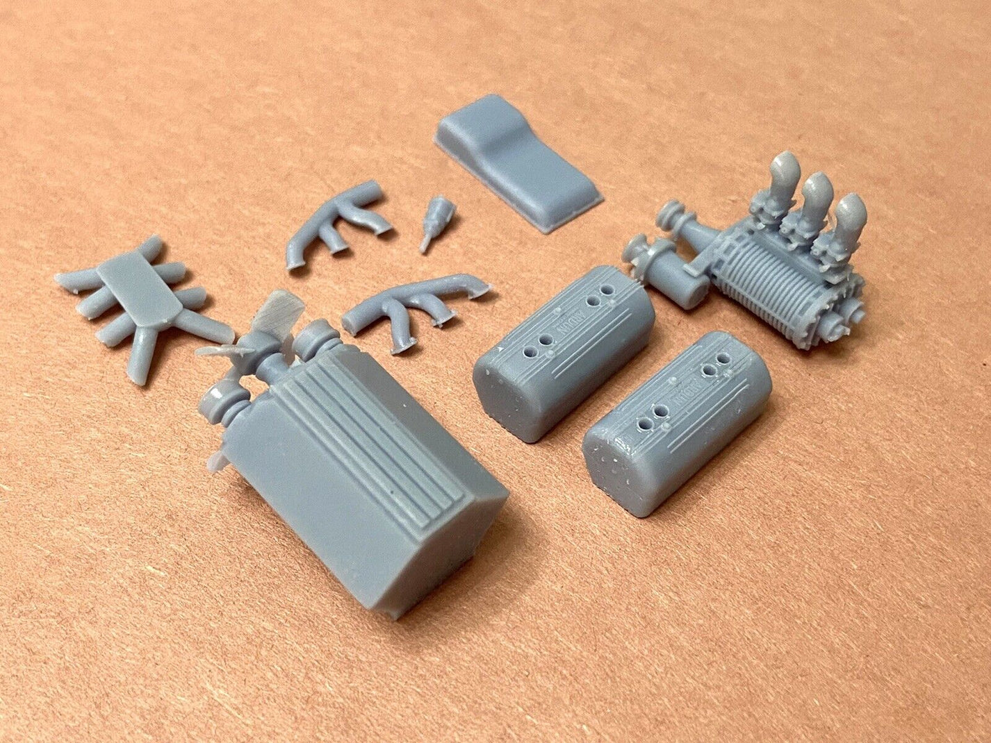 Supercharged Ford Flathead Engine W/ Ardun Heads – Jay's Resin Wheels