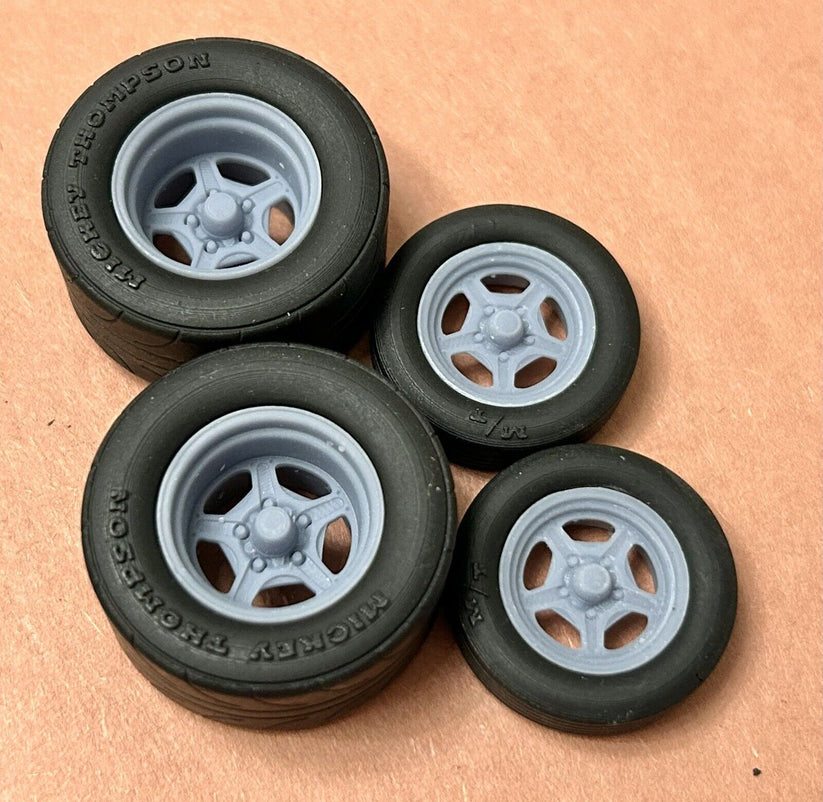 17/15-inch "Billet Street Lite" Drag Wheels W/ Slicks – Jay's Resin Wheels